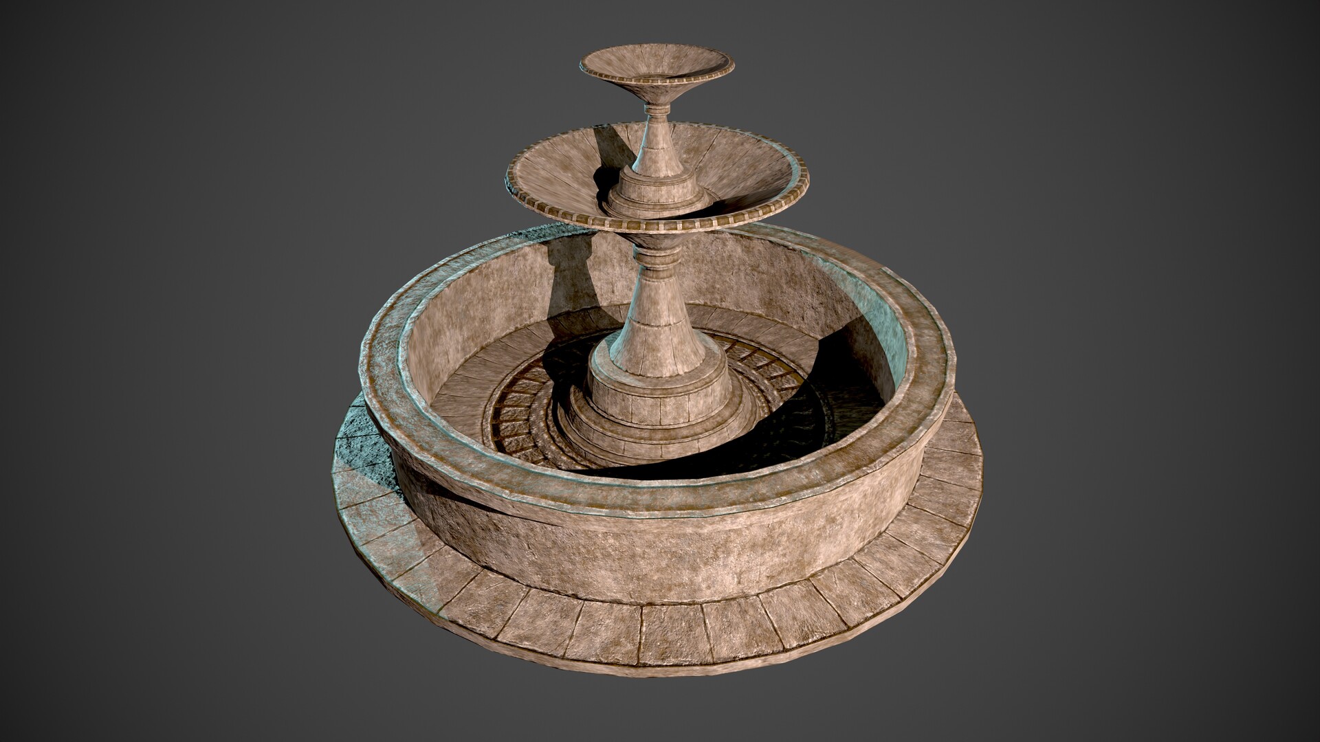 ArtStation - Stone Trimsheet (Fountain Model)