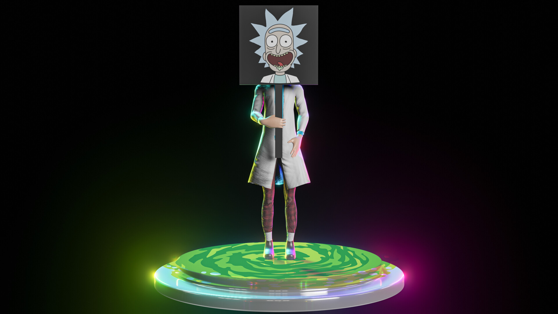 ArtStation - Rick&Morty - Rick