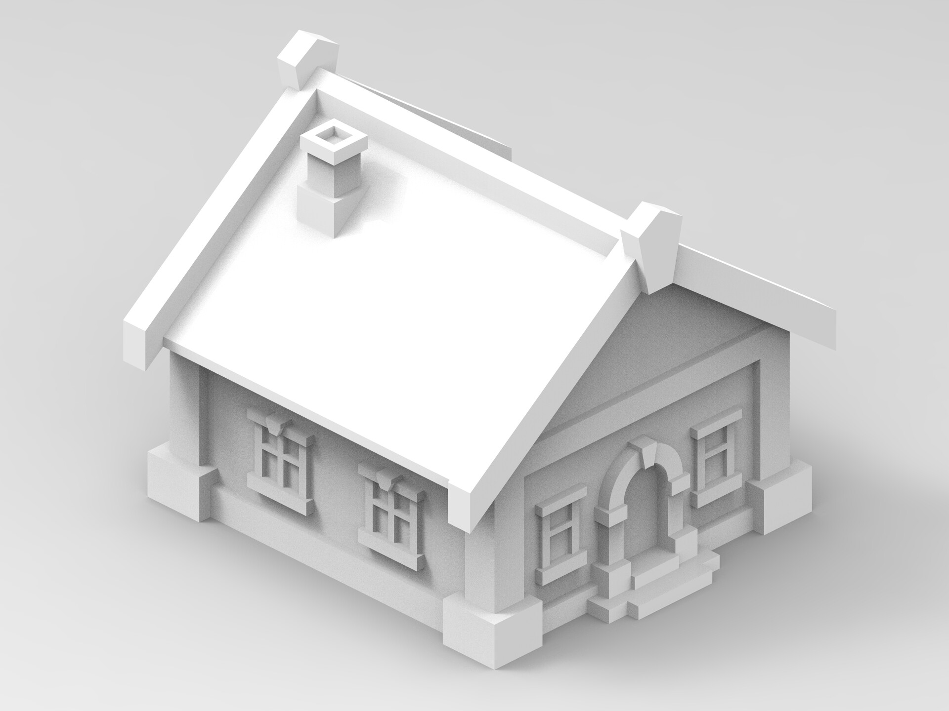 ArtStation - WIP Village House