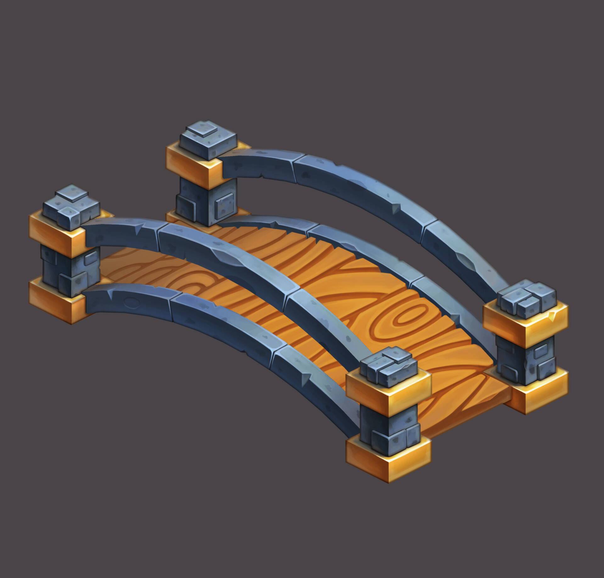 ArtStation - Bridge | Casual Game Art
