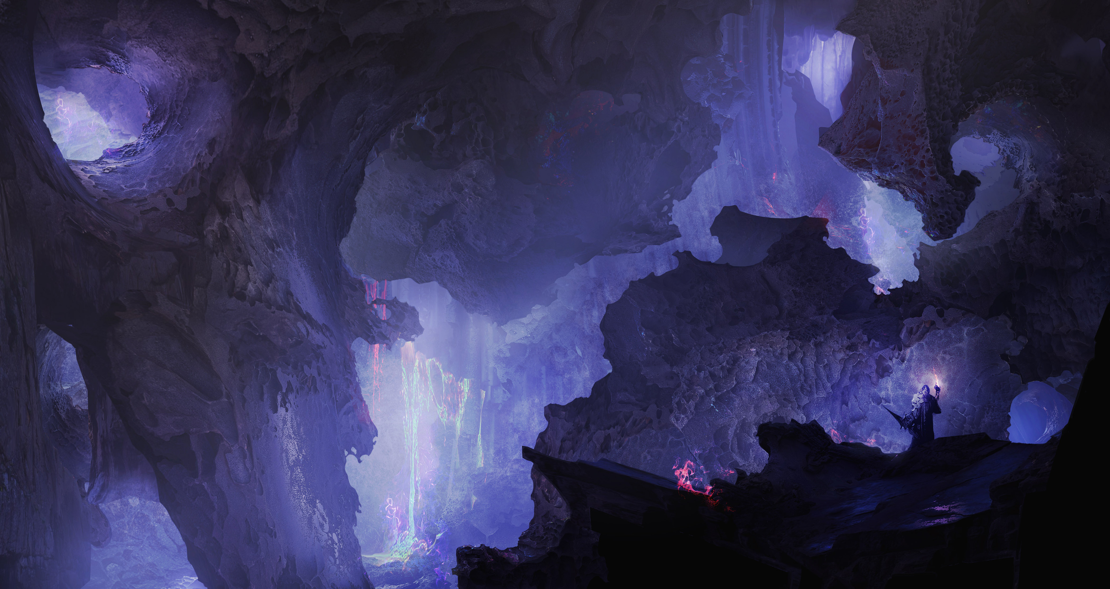David Noren - Godfall - Fire Realm Caves