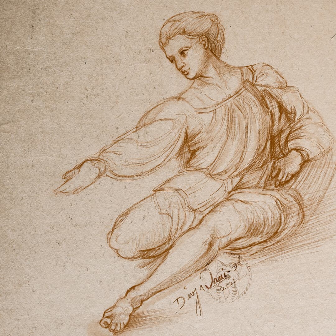 ArtStation - madonna alba by Raphael (1483)