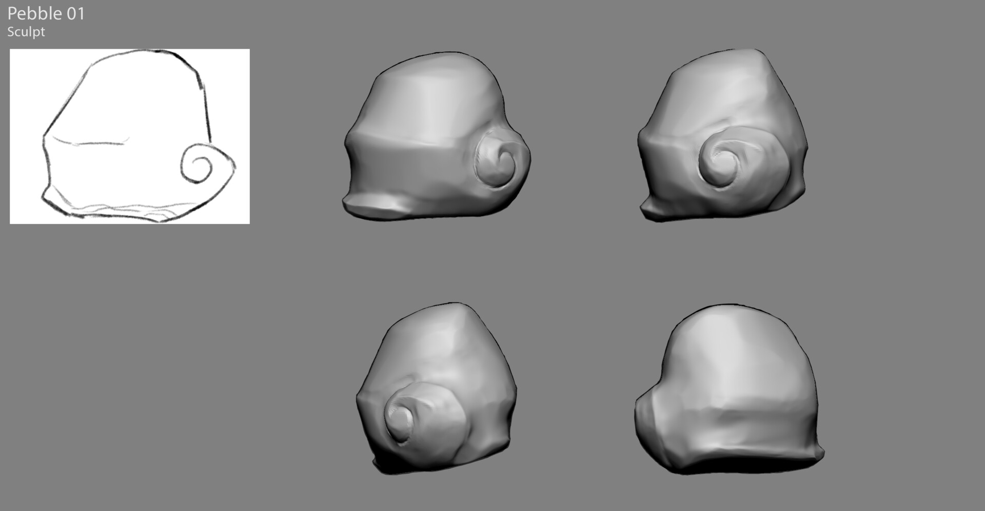 ArtStation - Pebbles (2020)