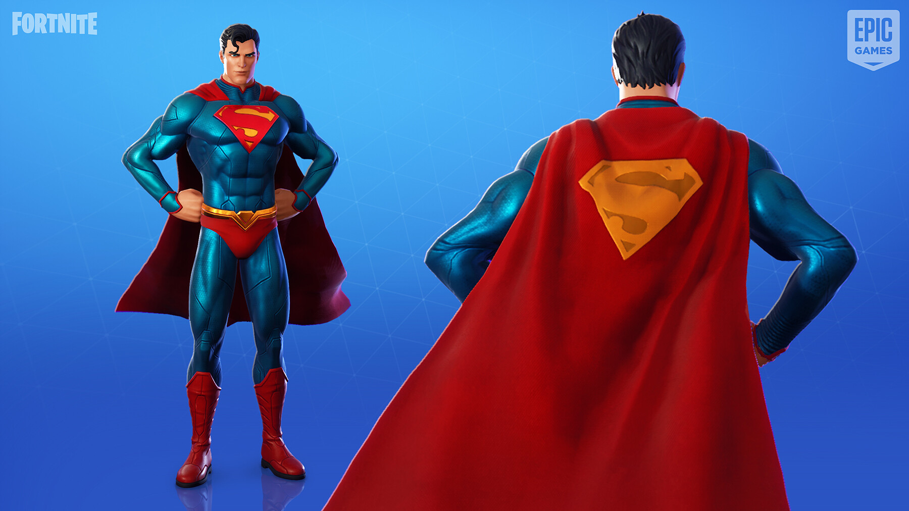 RABCAT GAME ART - Fortnite Battle Royale - "Superman" Outfit