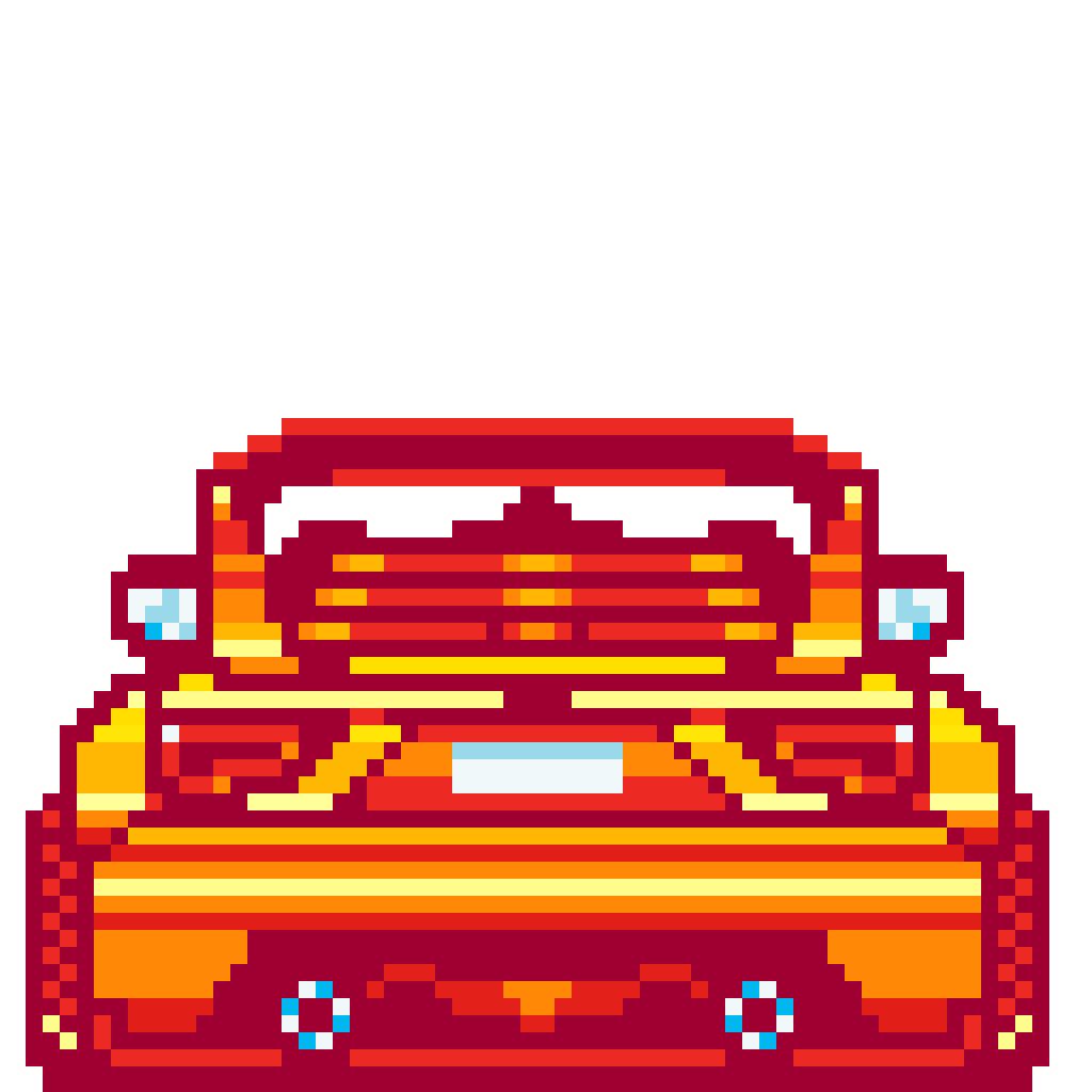 pixel car sprite