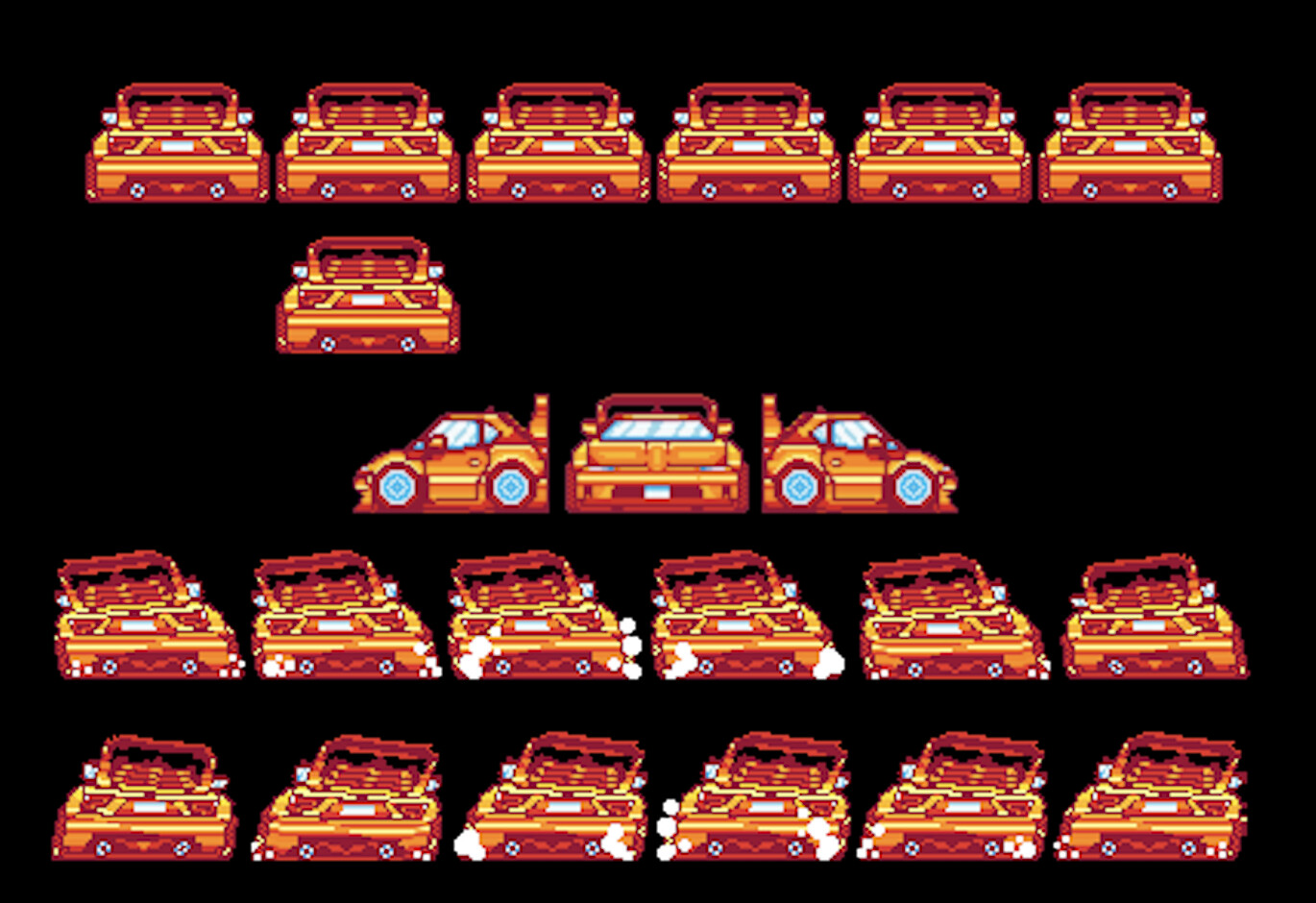 ArtStation - Super c1 NightRunner SPRITE