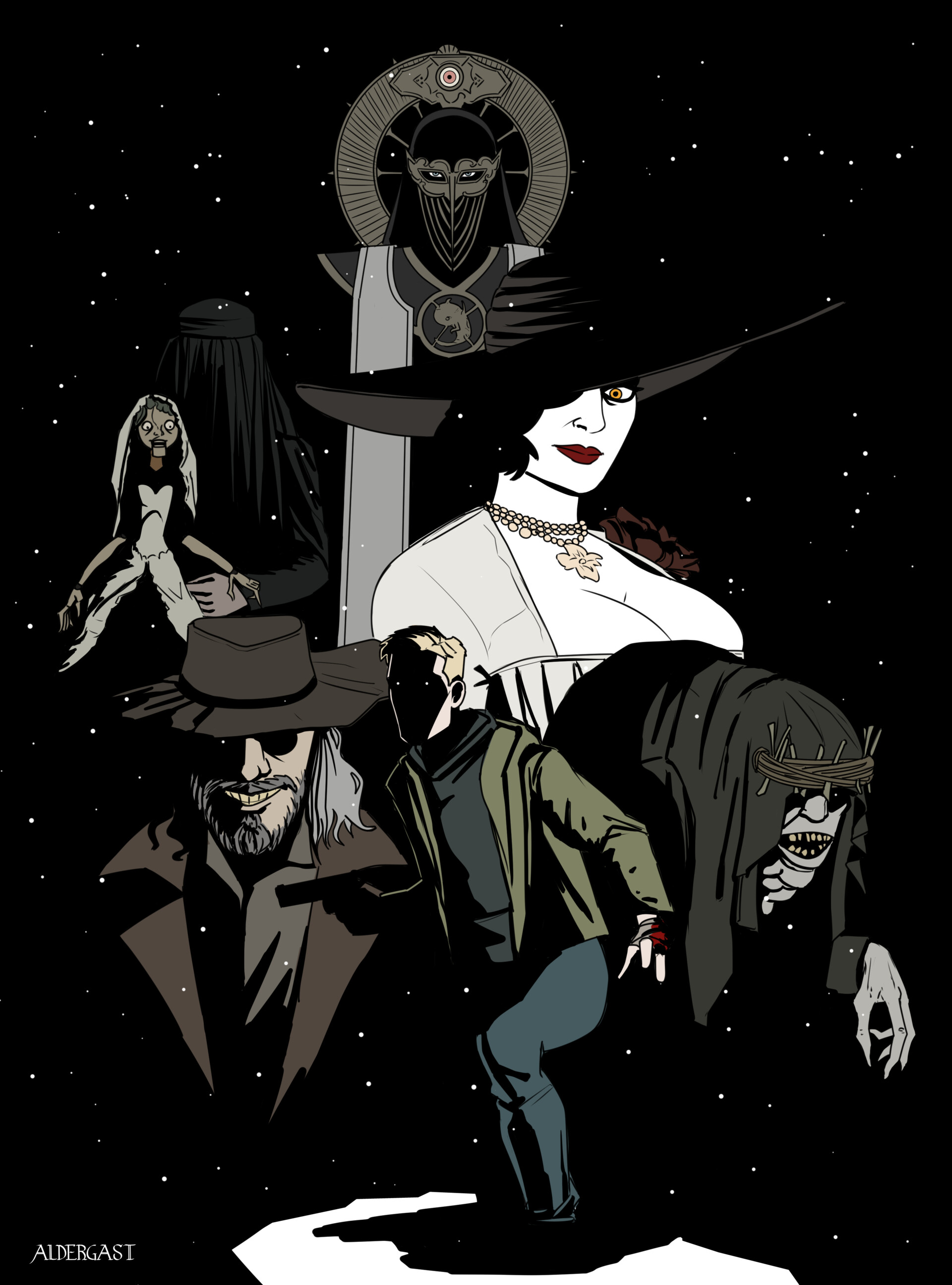 ArtStation - Resident Evil Village tribute