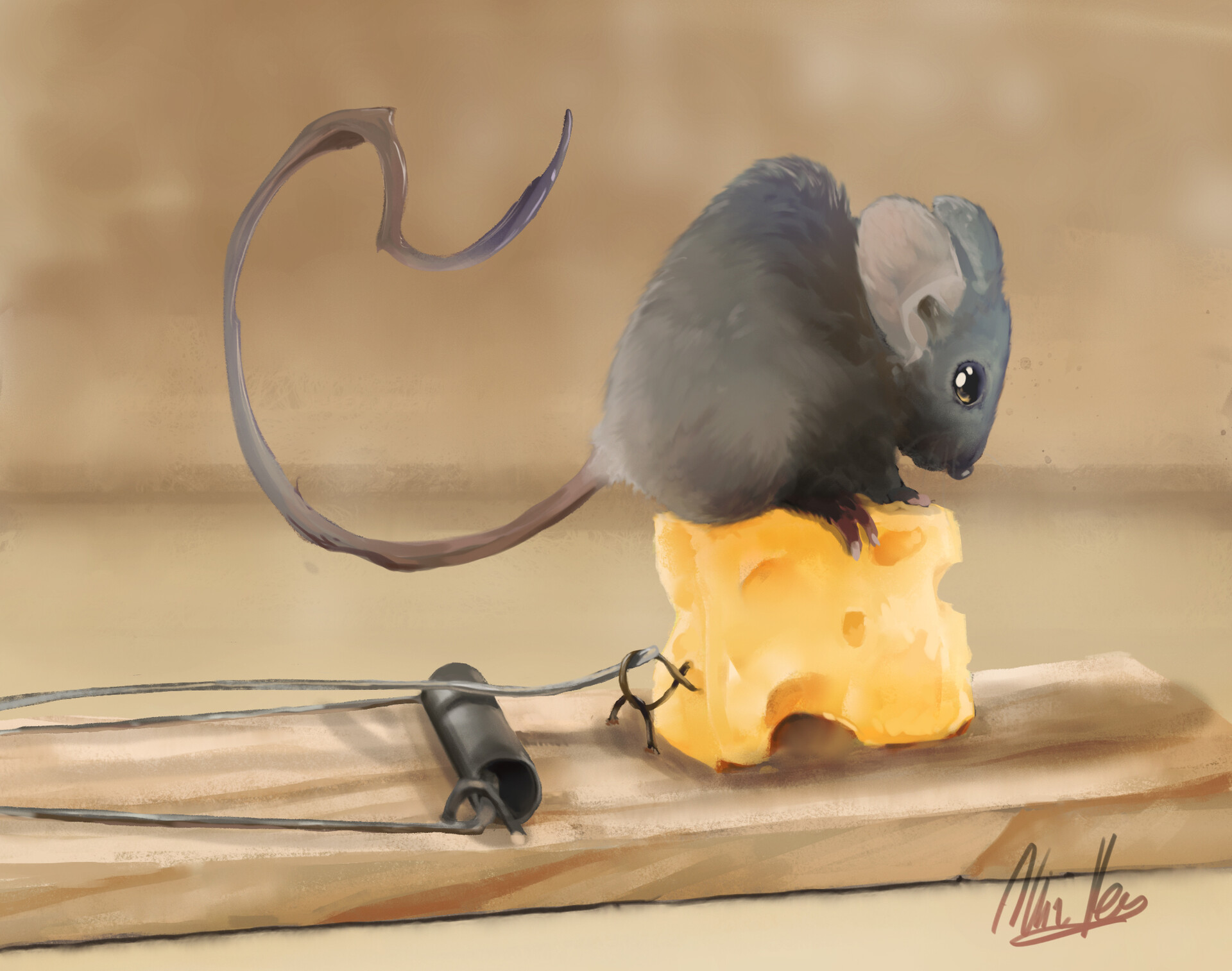 ArtStation - Mouse stylized