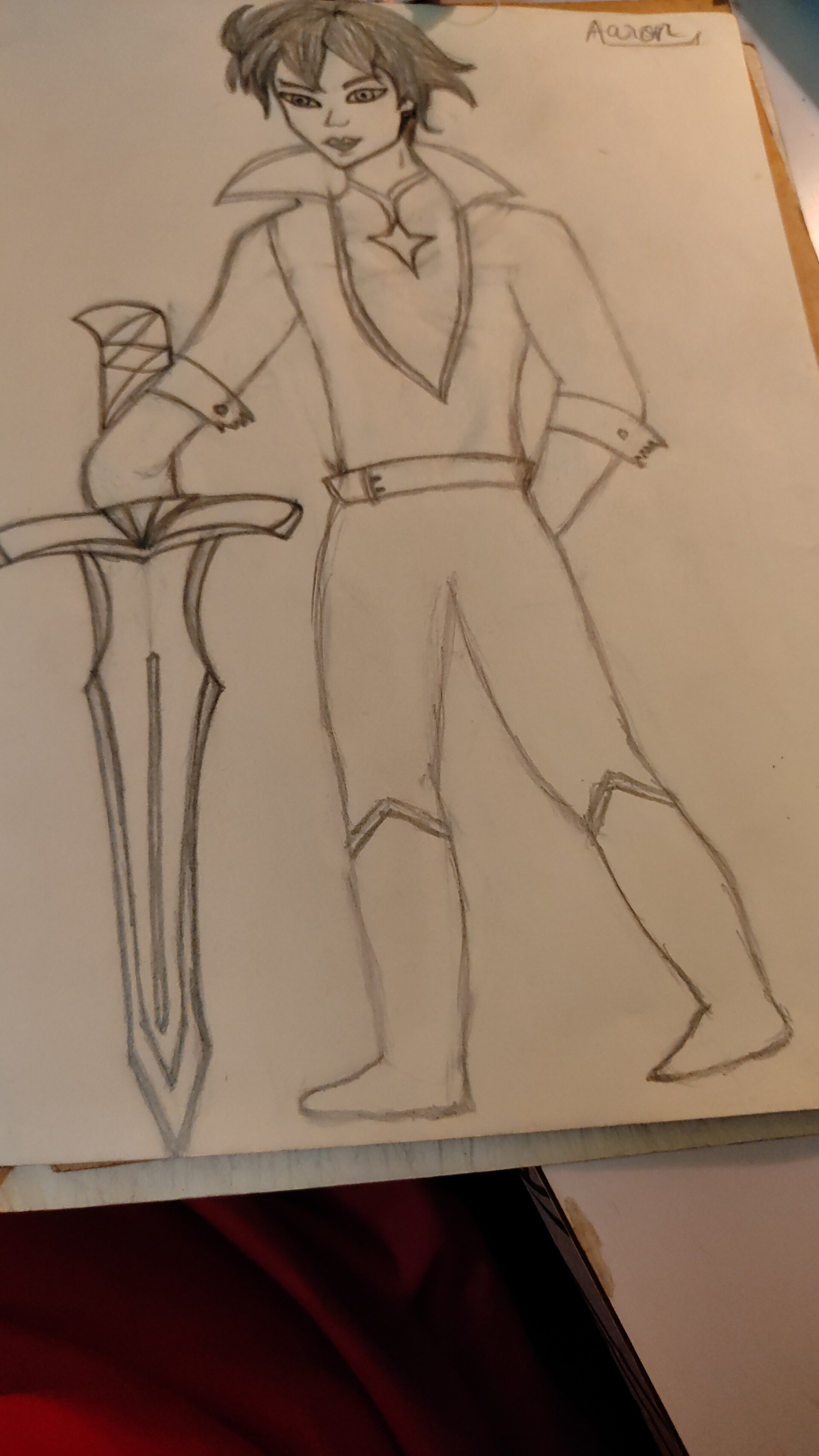 ArtStation - aaron own character