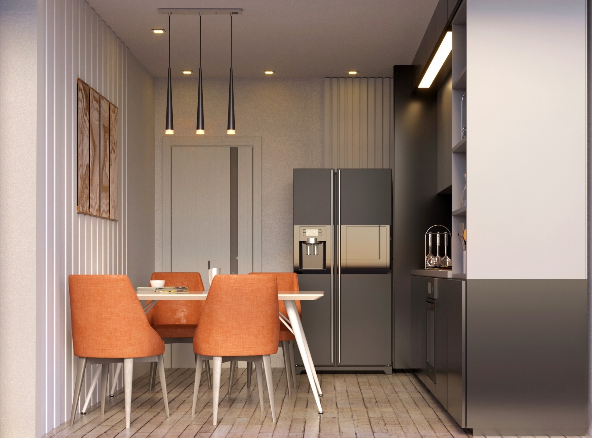 ArtStation - Kitchen interior design