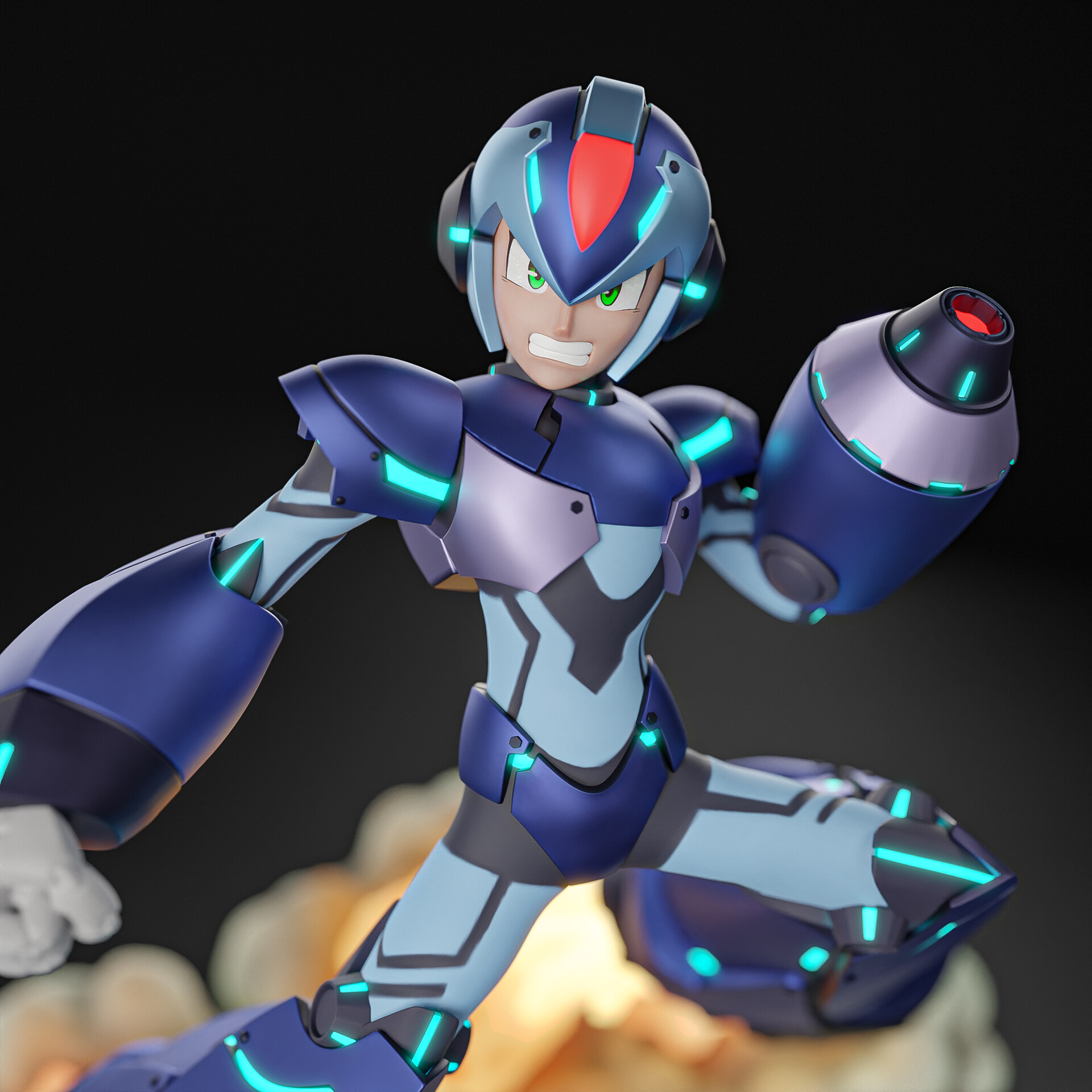 ArtStation - Megaman X ver.Ke fanart