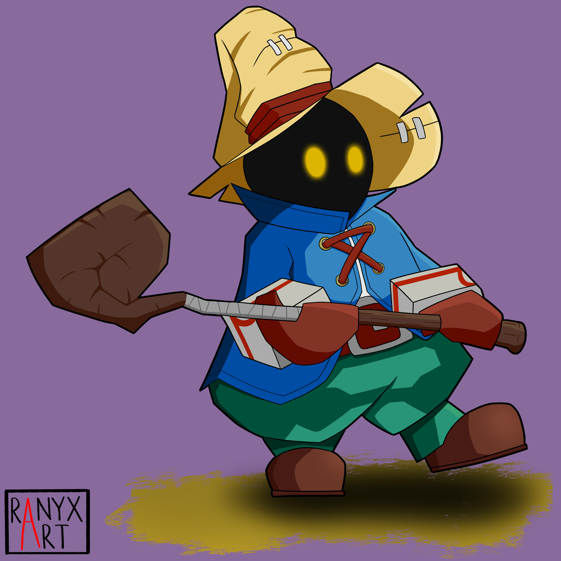 ArtStation - Vivi from FFIX
