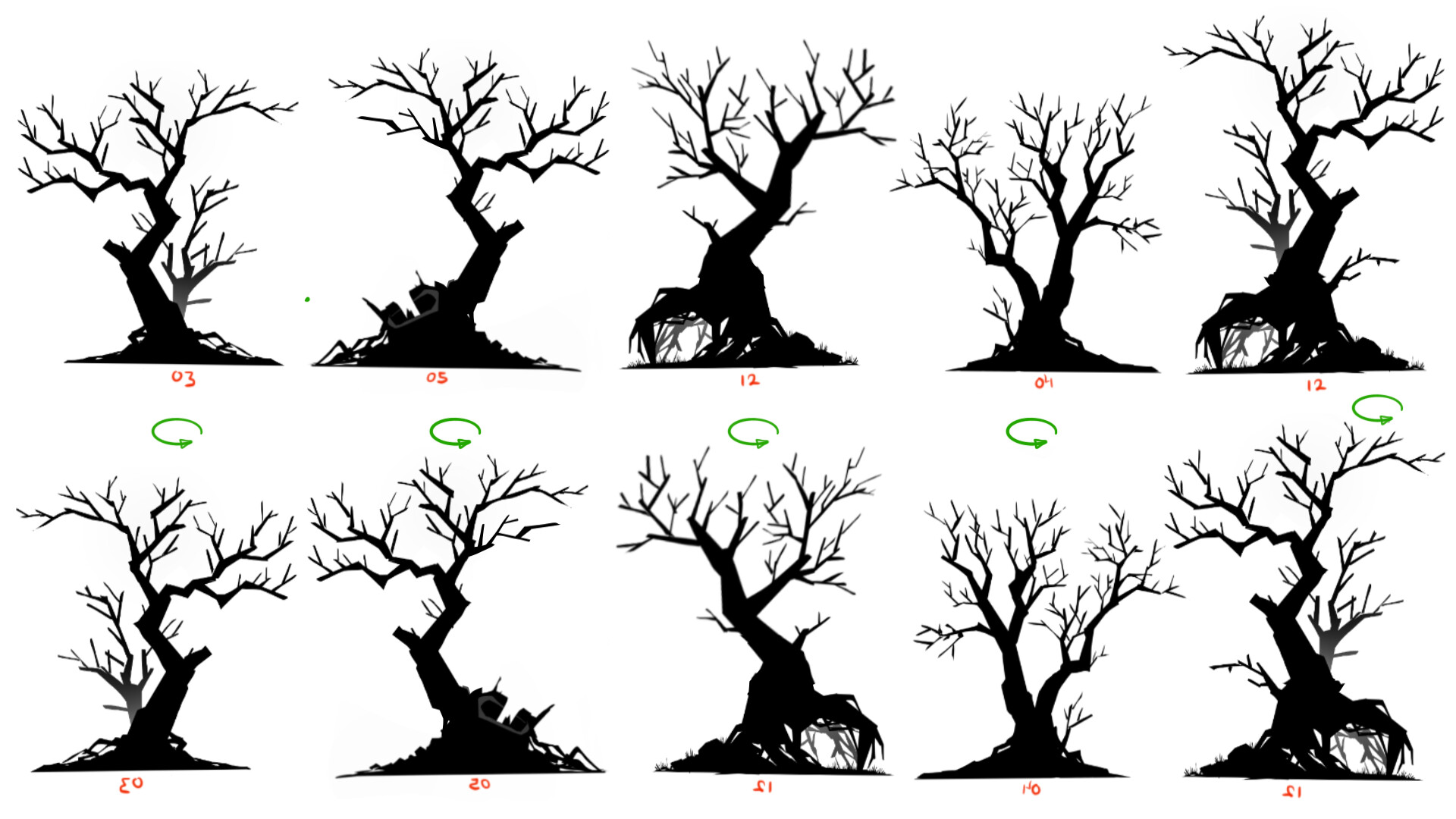 Marc Henry - Darkest Dungeon Style Project - Concept Phase