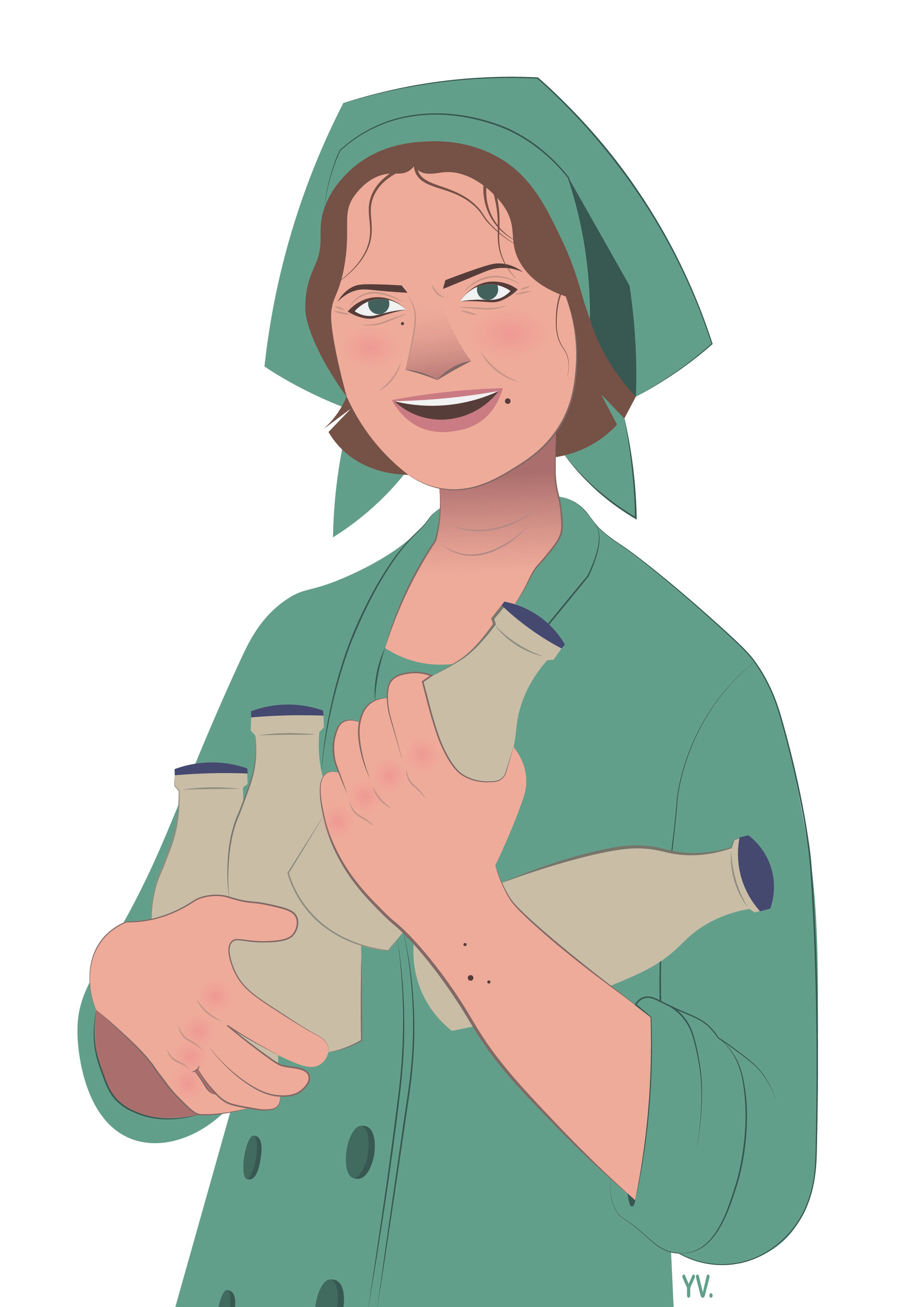 ArtStation - Milk factory worker