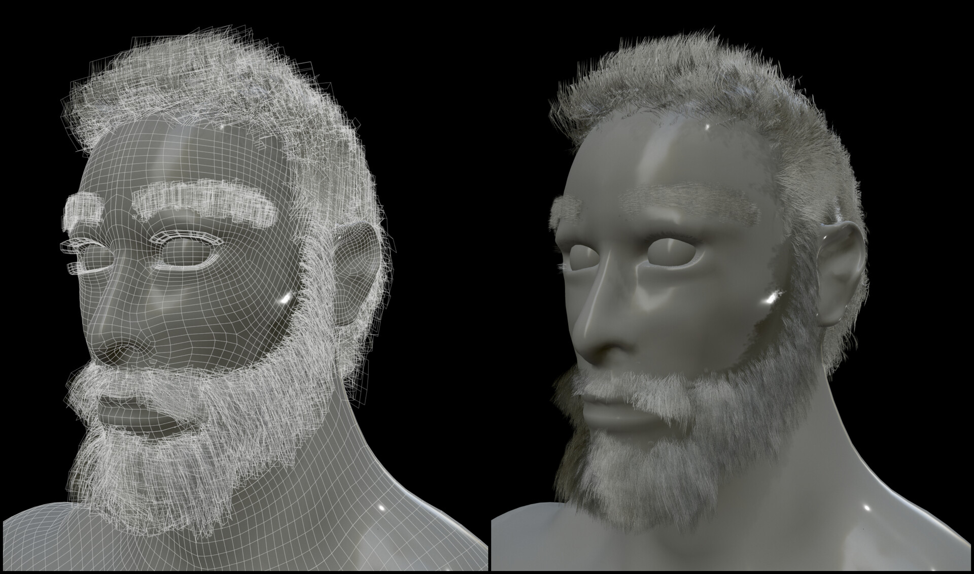 Louis TZA - Male Body Anatomy Study