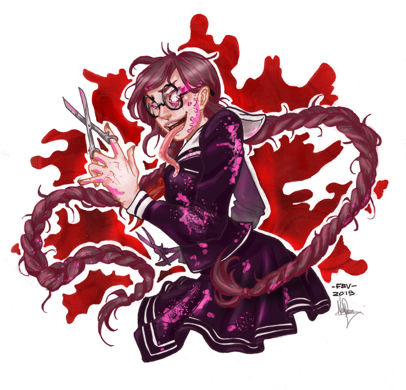 Nathan Amaral - Toko Fukawa / Genocide Jack