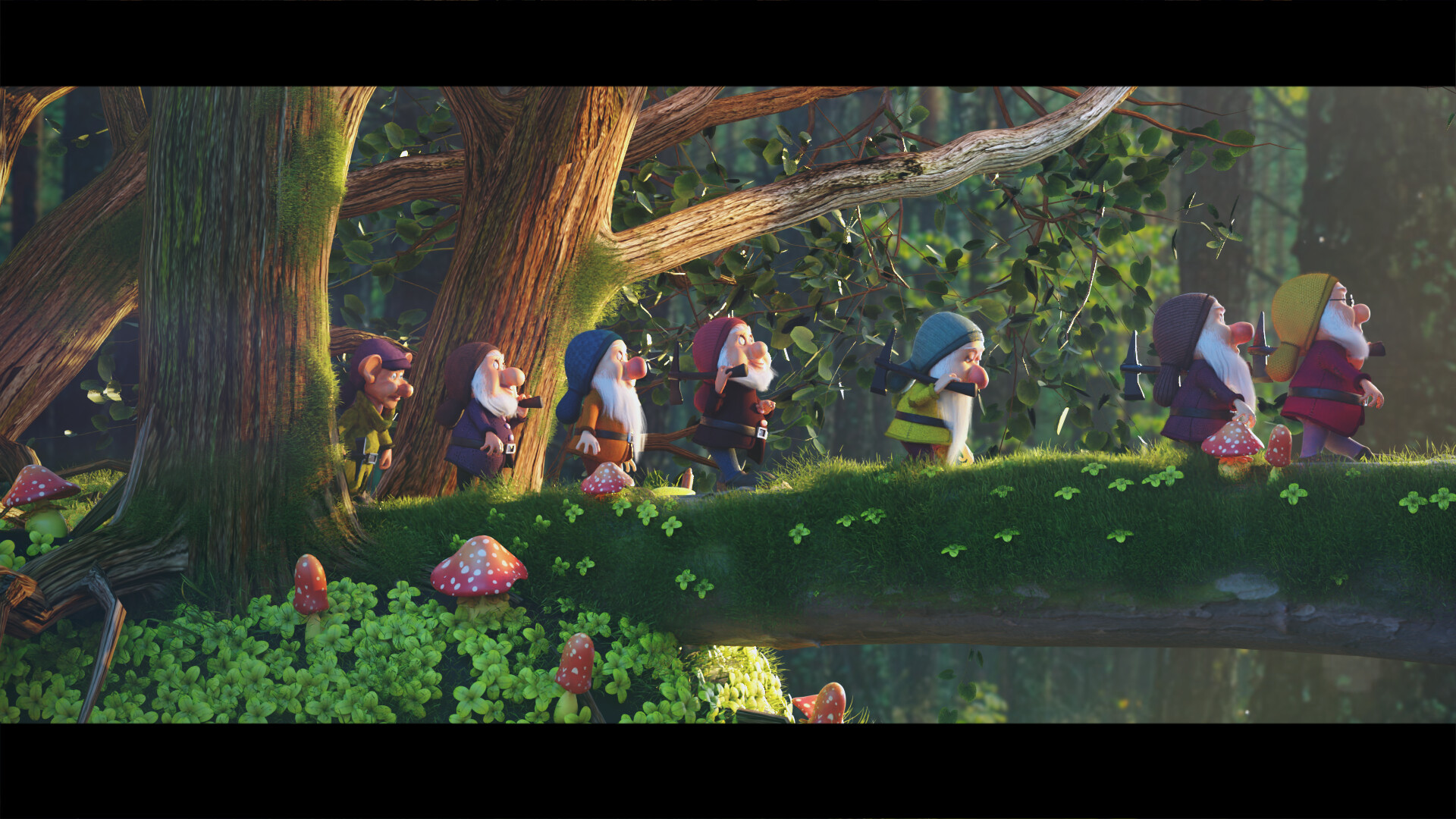 ArtStation - Snow White And The Seven Dwarfs