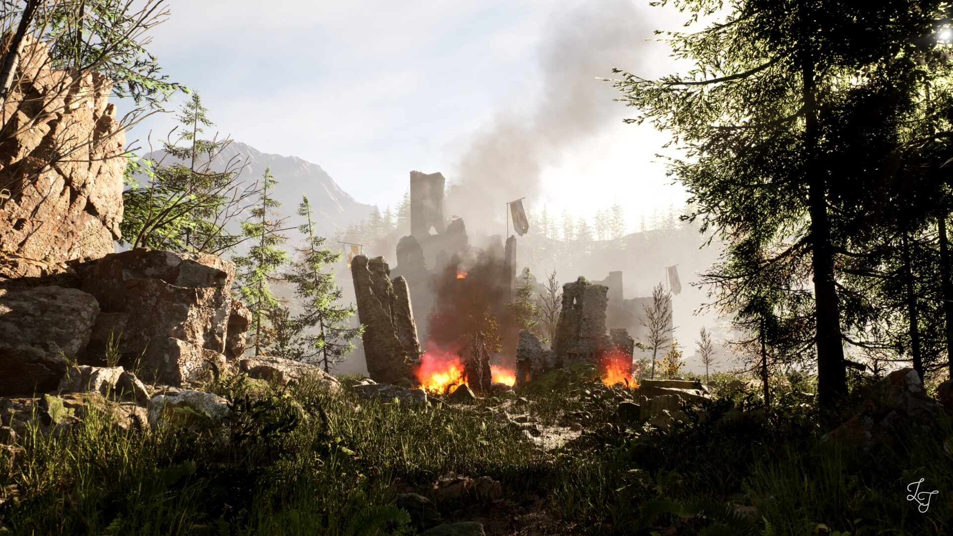 ArtStation - The Hinterlands Pt. 3 - Dragon Age Inquisition in Unreal ...