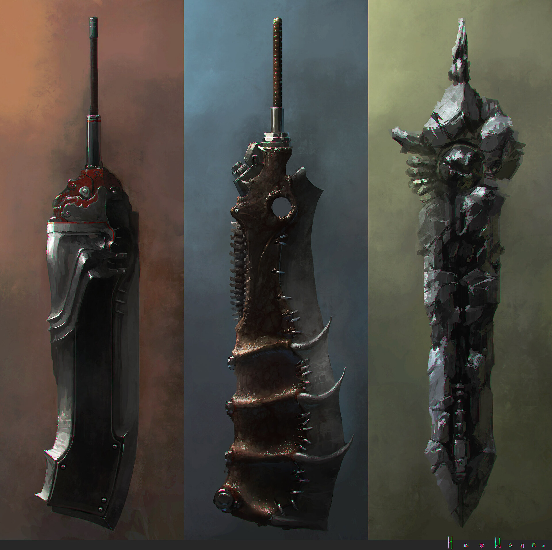 ArtStation - Big Swords