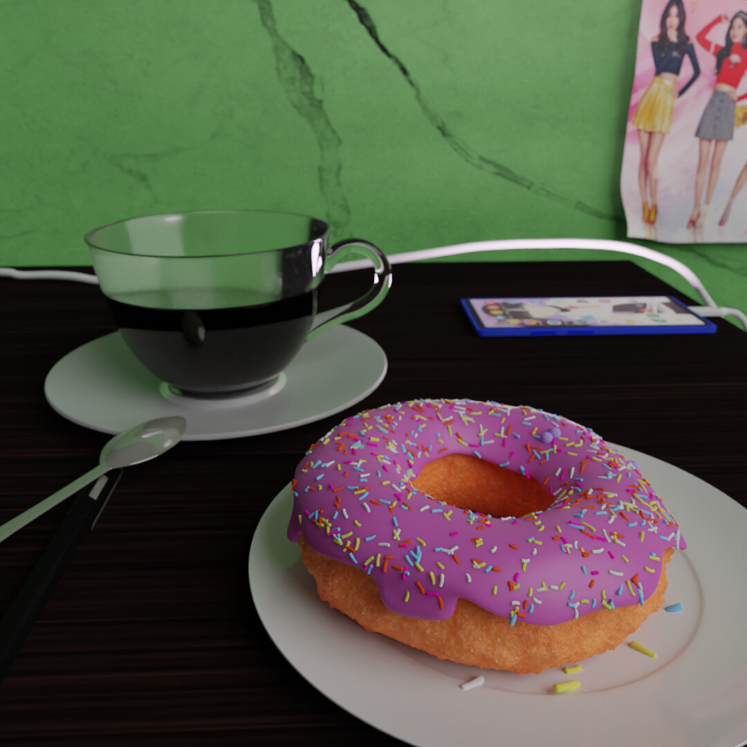 ArtStation - Blender Donut