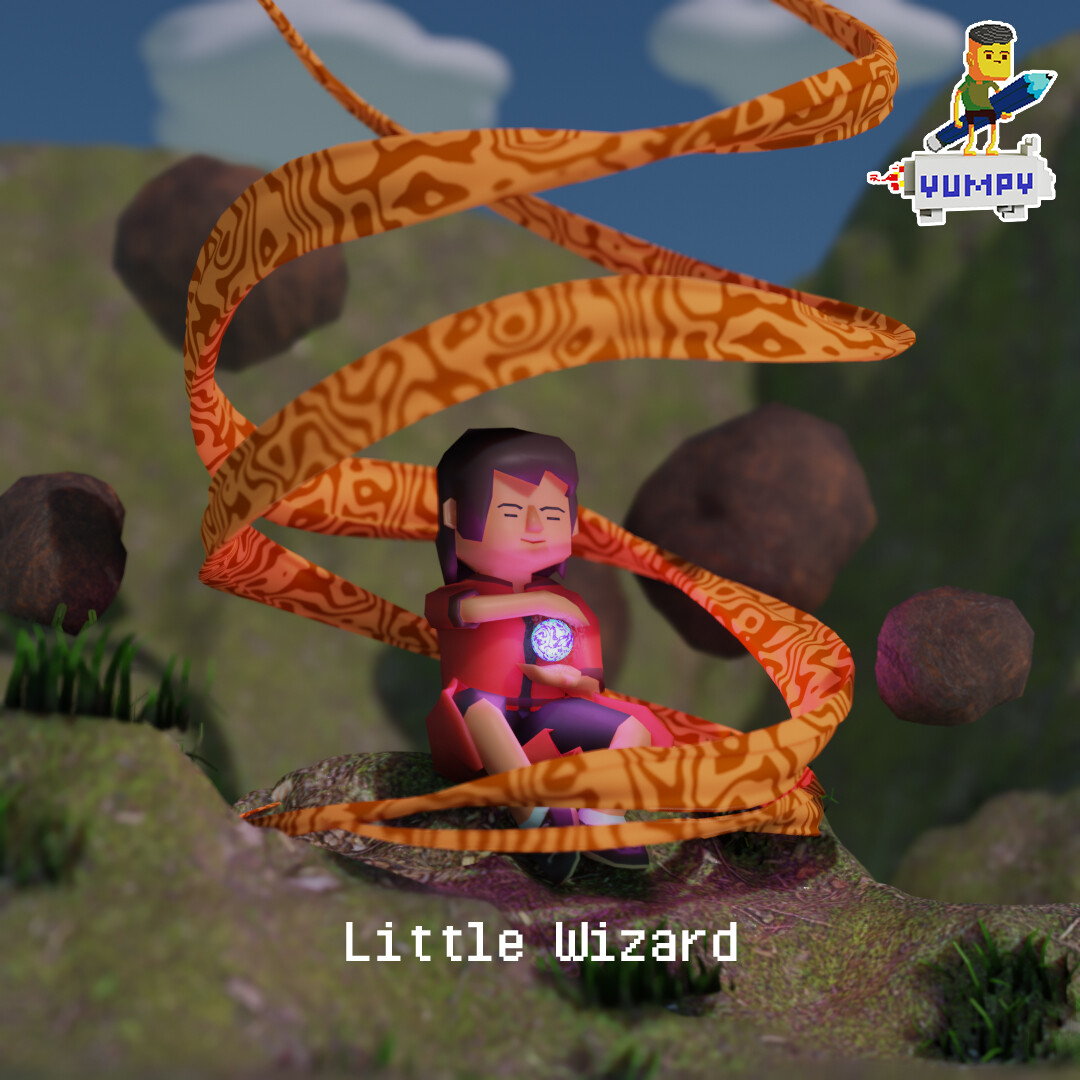 ArtStation - Little Wizard