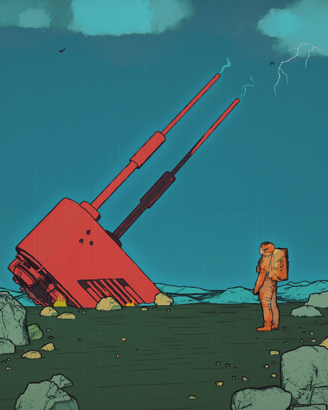 Scp 093 Red Sea Object By Alex Andreev Imaginaryastronauts