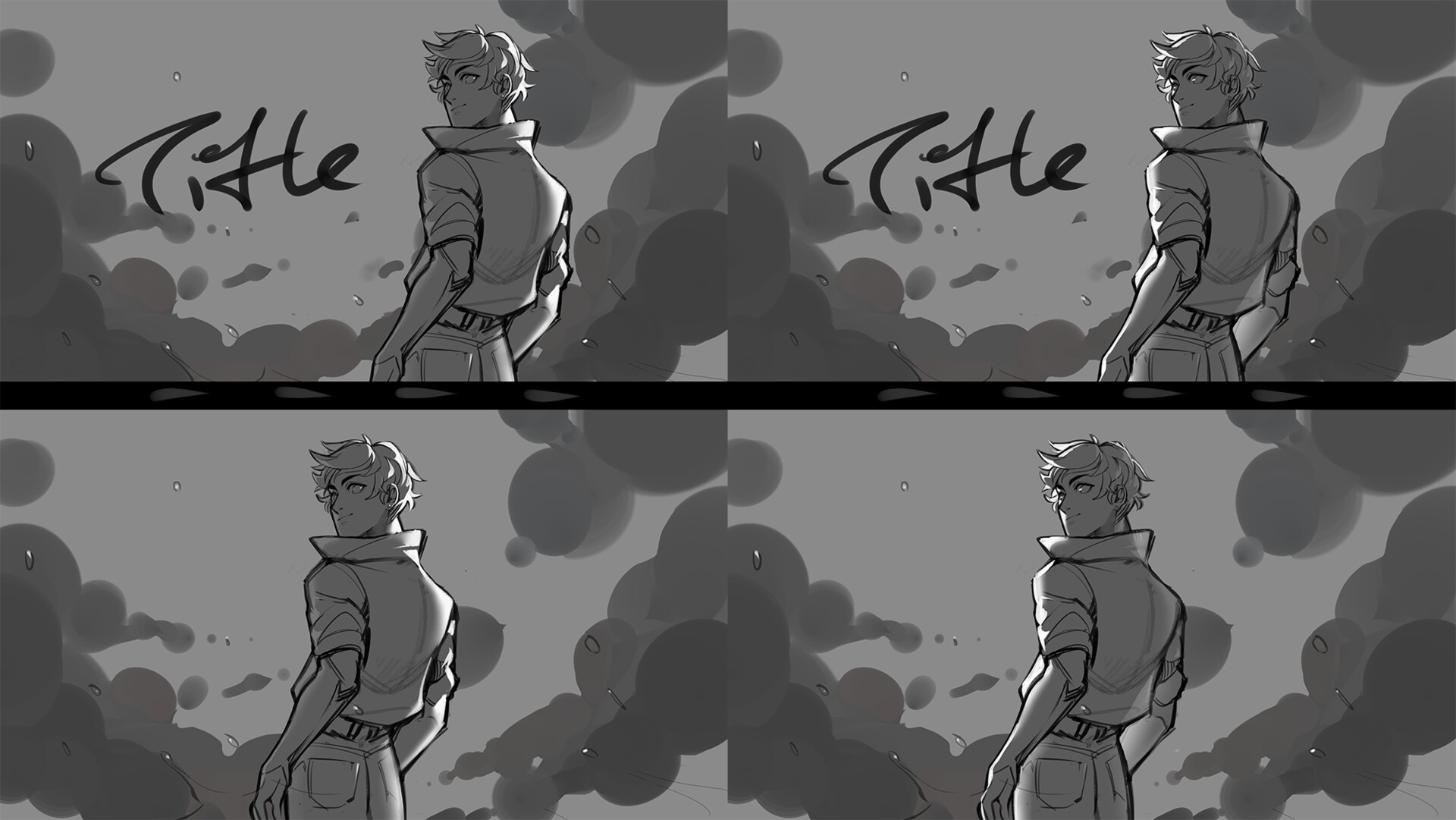 Yan Factorial - CG for Visual Novel