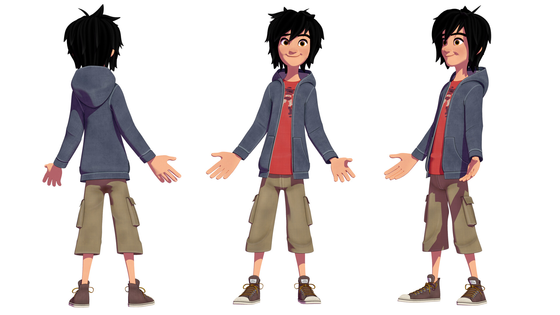 Hiro Hamada Concept Art
