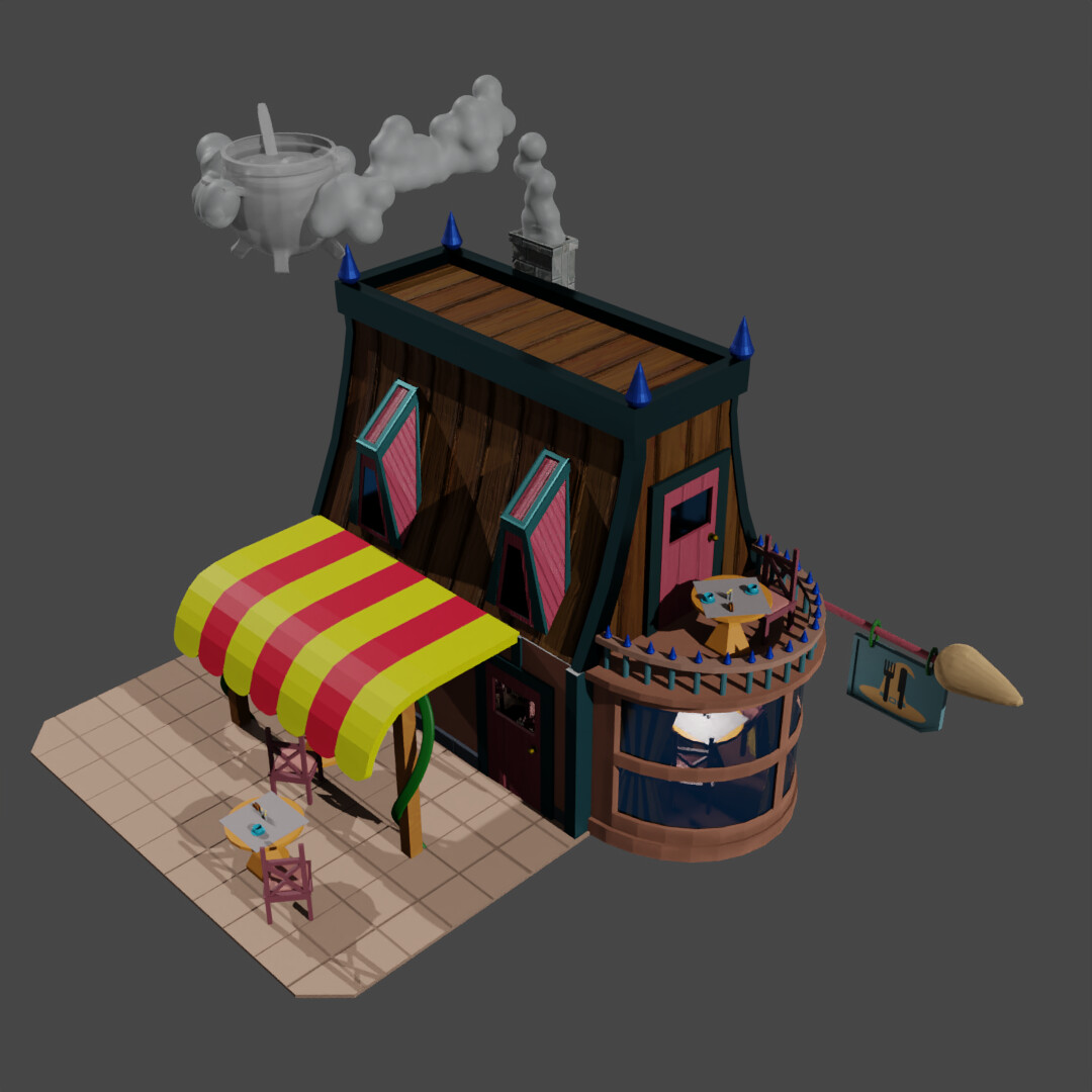 ArtStation - Witch Cafe