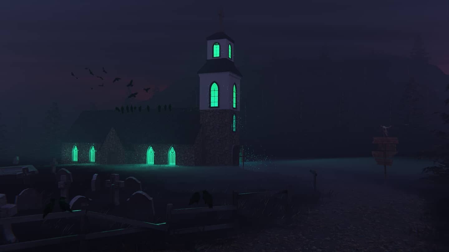 ArtStation - Cursed church