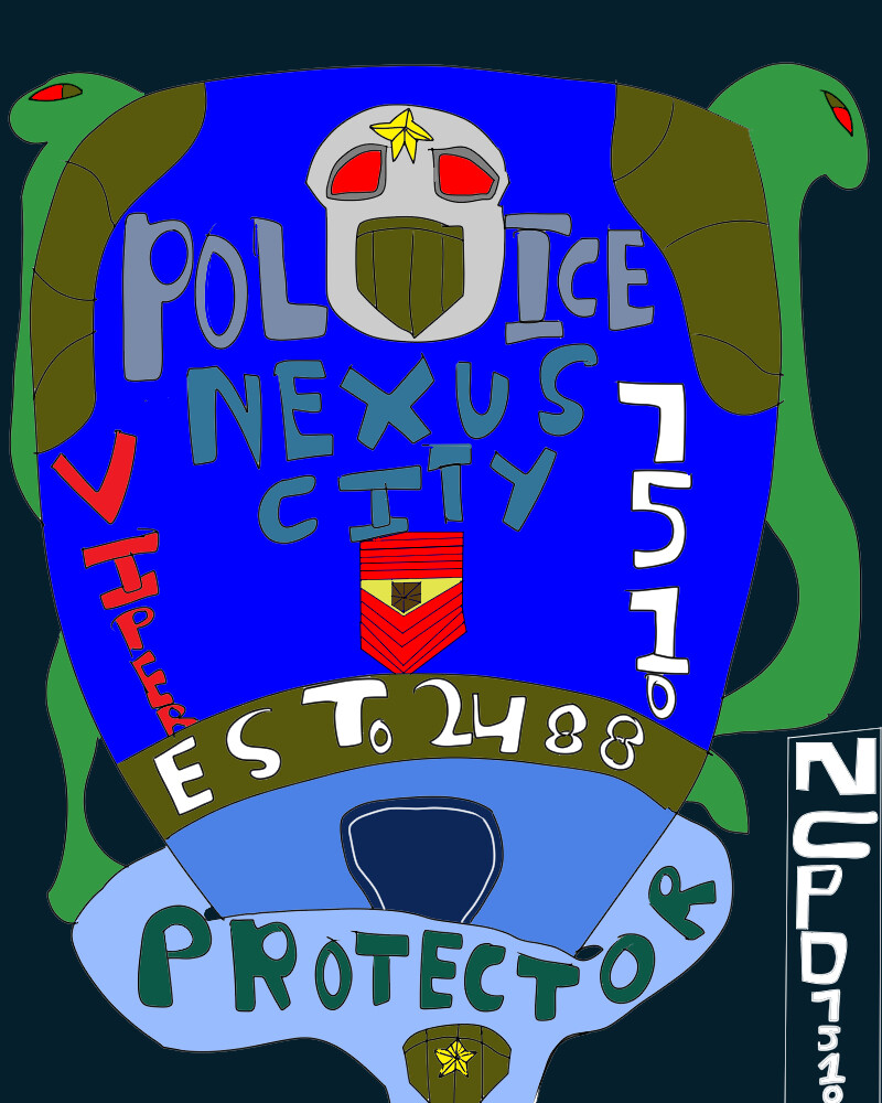 ArtStation - NCPD Command Sergeant Shield # 7510