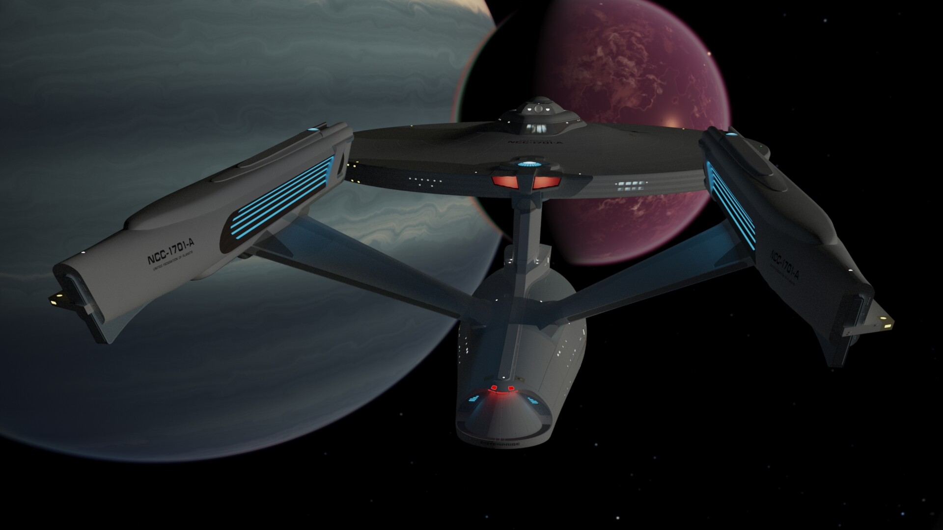Major Stress - Constitution Class Refit (USS Enterprise NCC-1701-A)