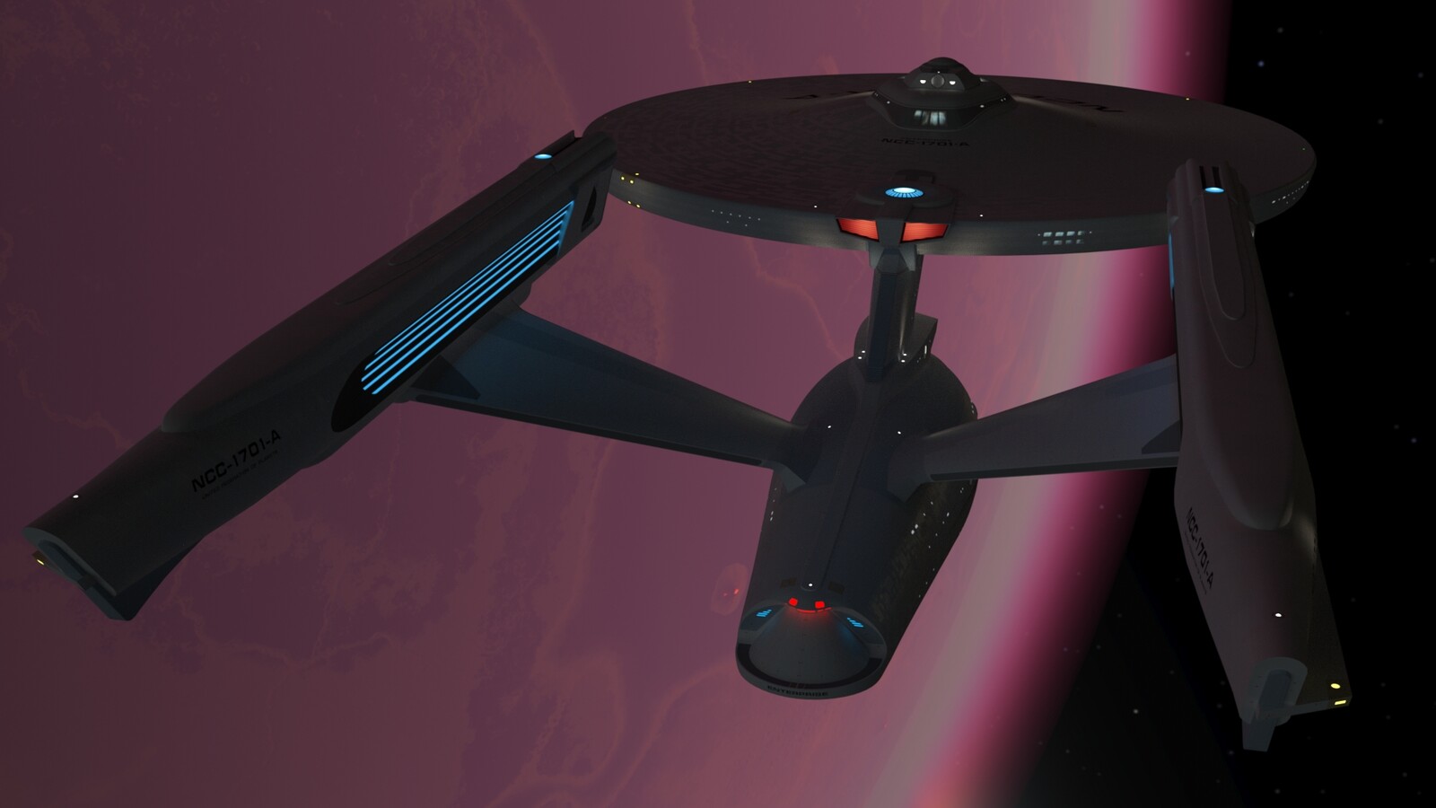Major Stress - Constitution Class Refit (USS Enterprise NCC-1701-A)