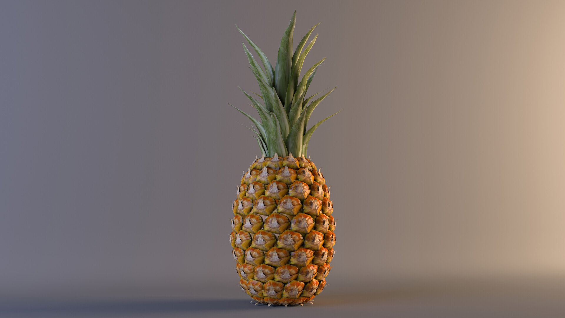 ArtStation - Pineapple 3D Model