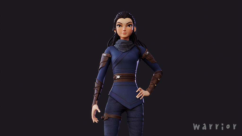 Haengsook Oh - Marvelous Designer, Substance painter, Blender, Xgen ...