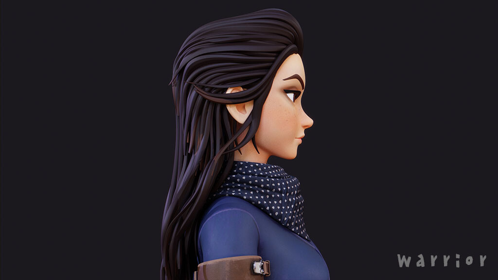 Haengsook Oh - Marvelous Designer, Substance painter, Blender, Xgen ...