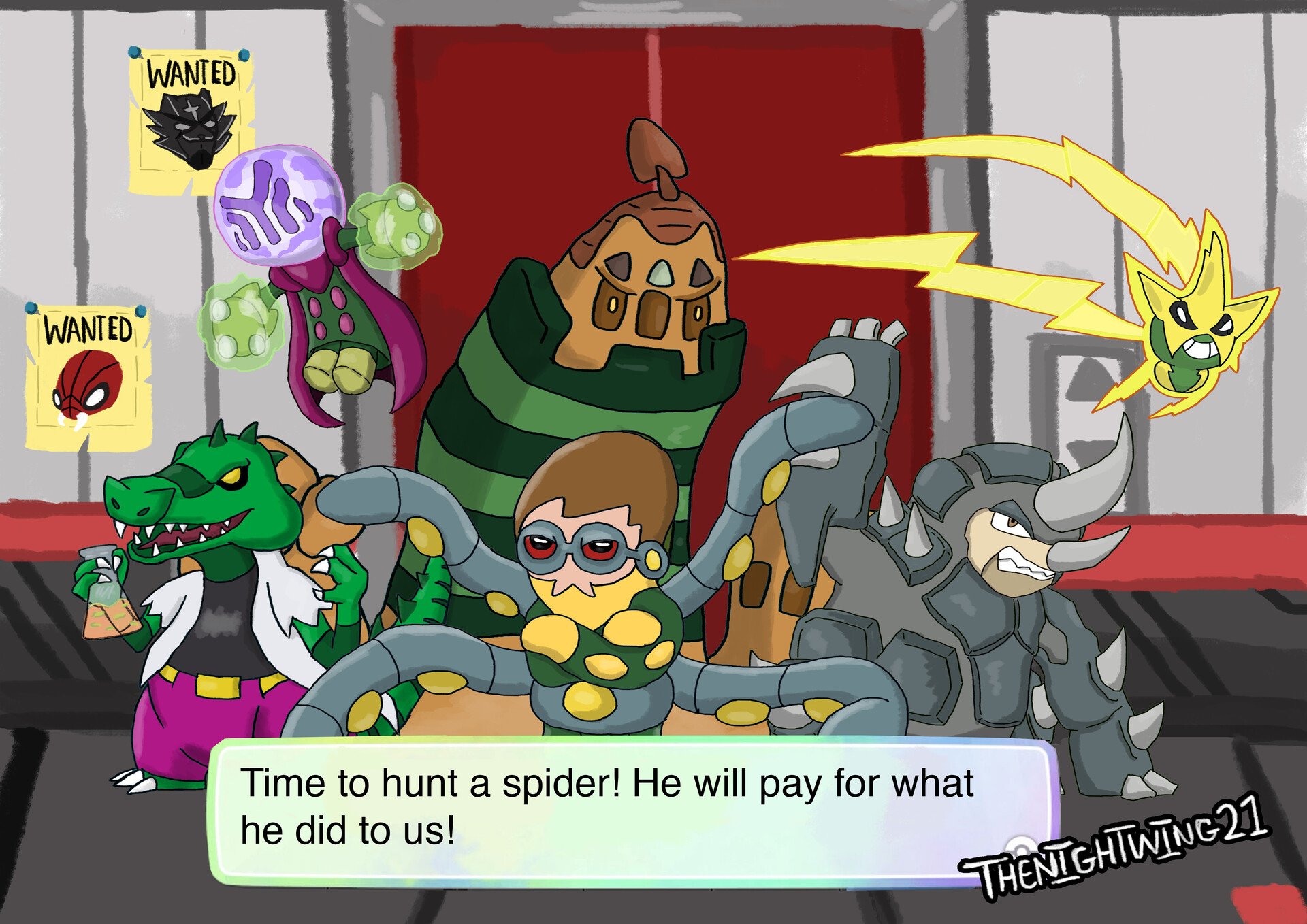 Jester Burio - Marvel X Pokemon