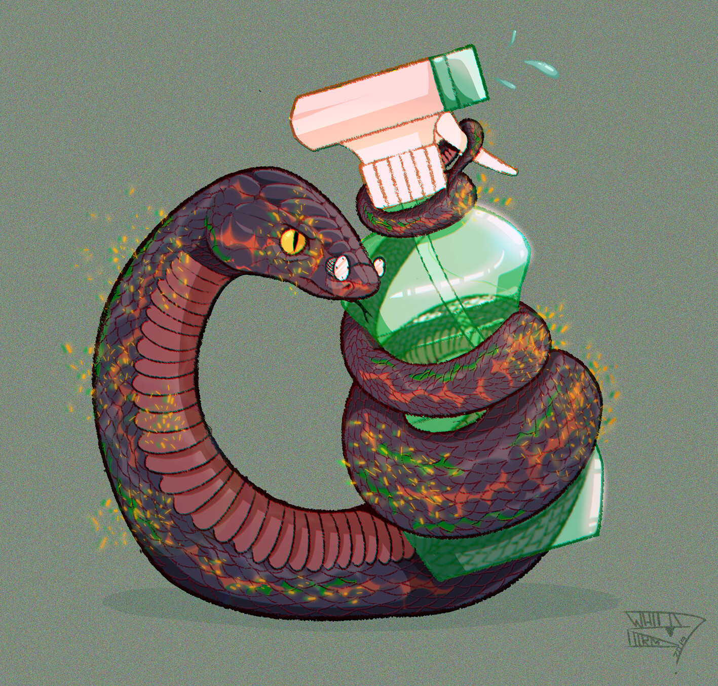 ArtStation - Crowley snake