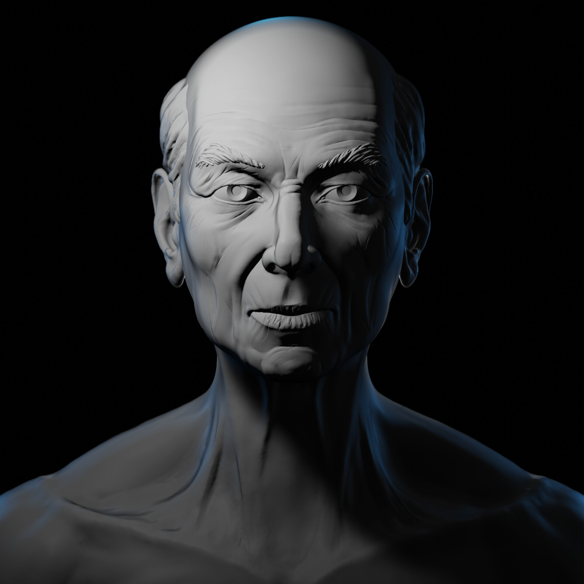 ArtStation - Male Bust Study