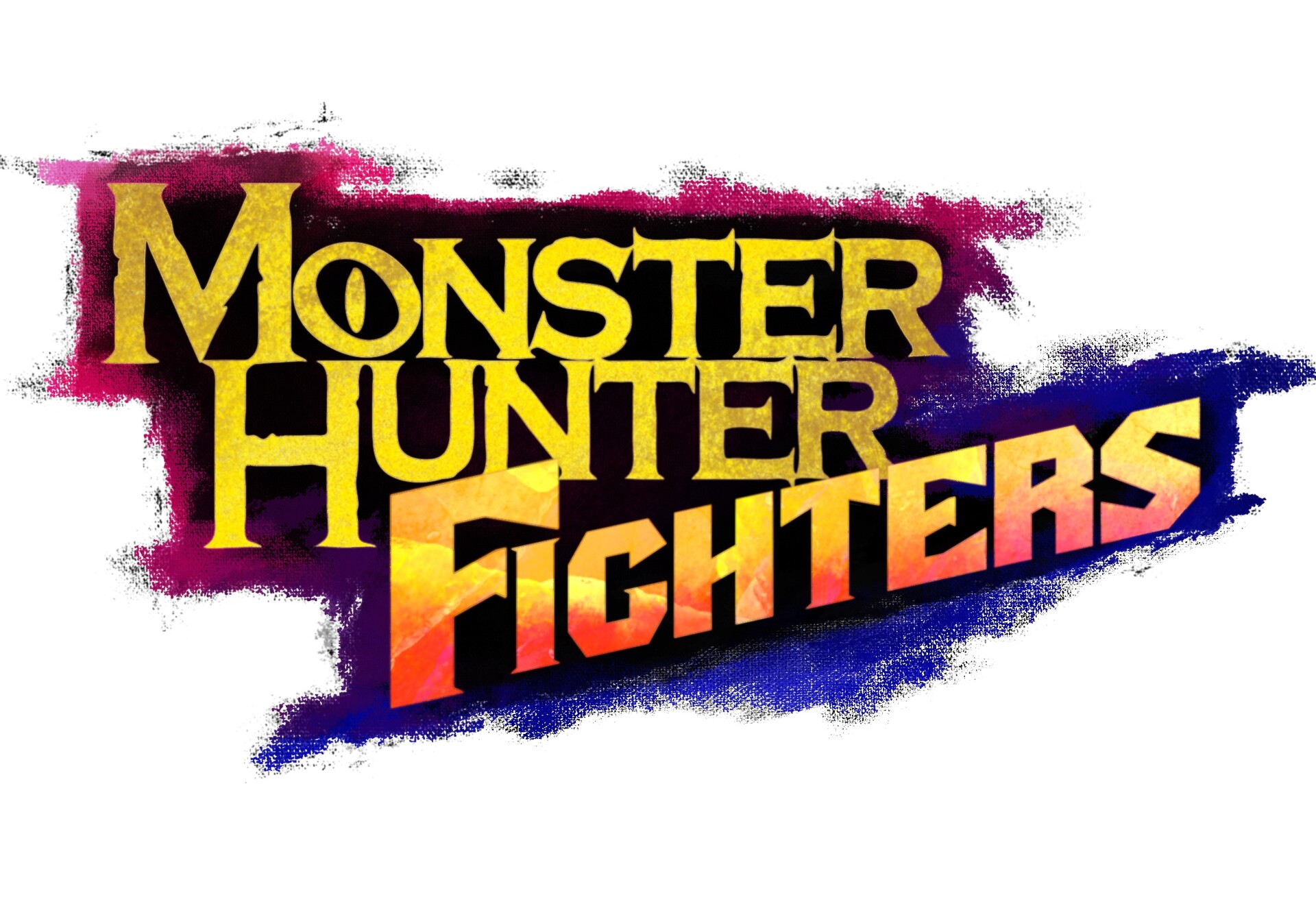 ArtStation - Monster Hunter Fighters logo and character select screen