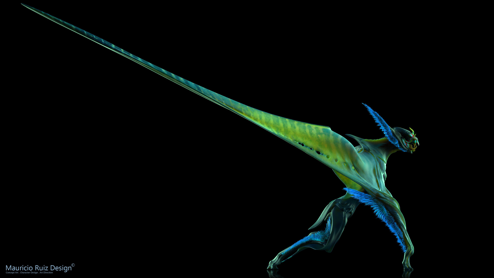 Mauricio Ruiz Design - Flying Creature Concept