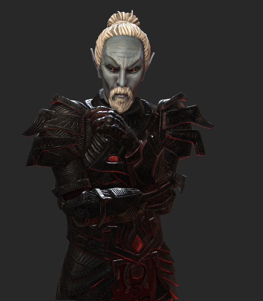 Adrian Kamil - Daedric Armor for Elder Kings II