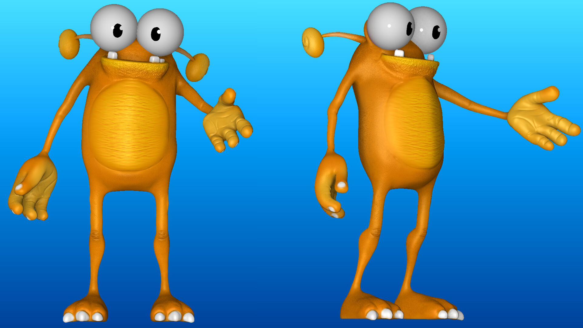 Roberto Llamas - Cartoon Monster Concept