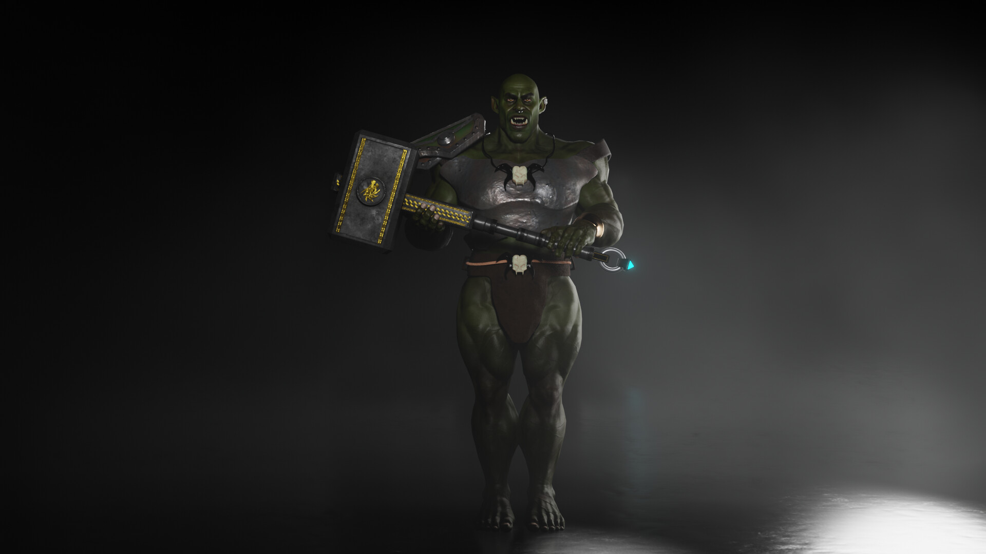 ArtStation - Realistic Orc 3D Concept