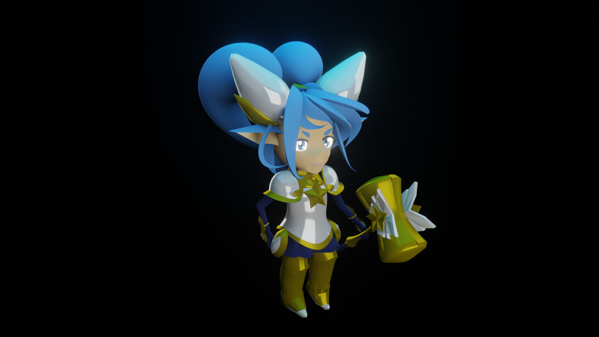 ArtStation - POPPY STAR GUARDIAN