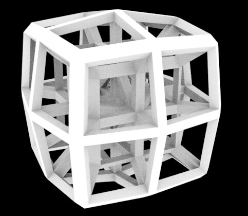 ArtStation - Neat 3D structures.