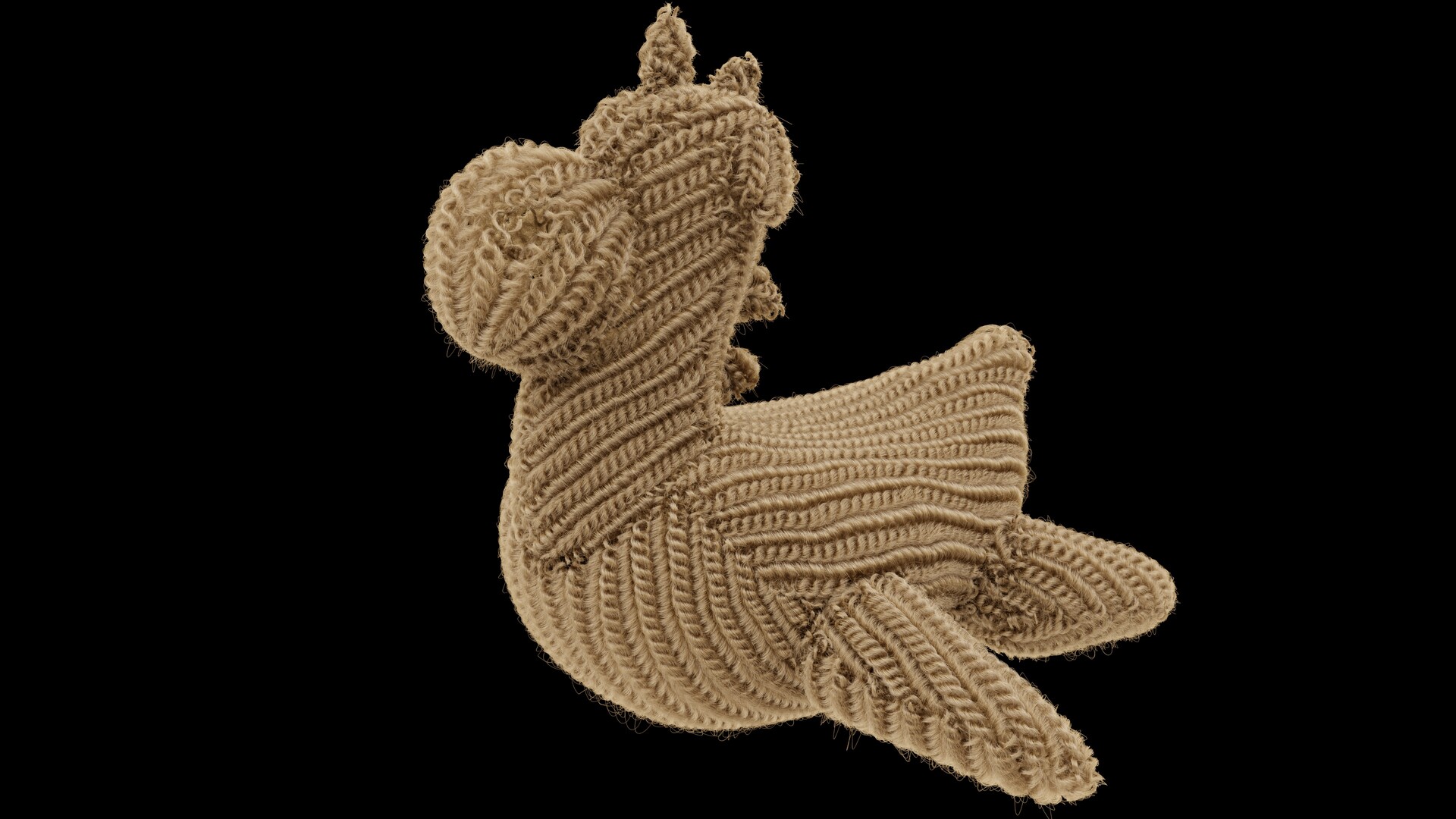 ArtStation - Knitting effect