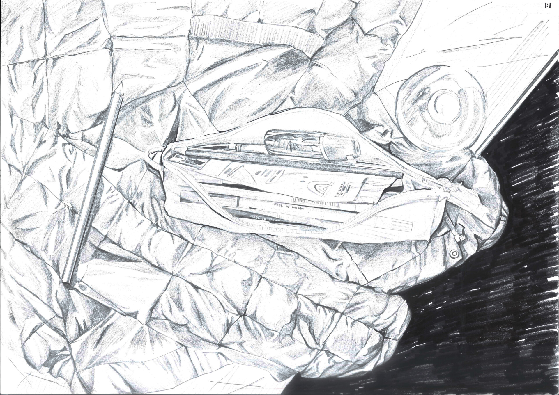 ArtStation - Pencil + Ink: Plans and Sections at varying scales