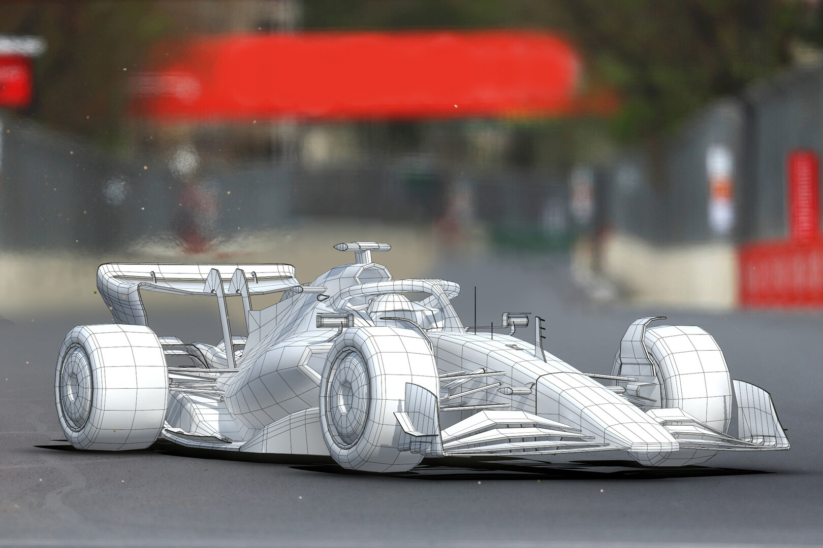 OpticalDreamSoft - Formula 1 Season 2022 F1 Race Car Concept 3D model