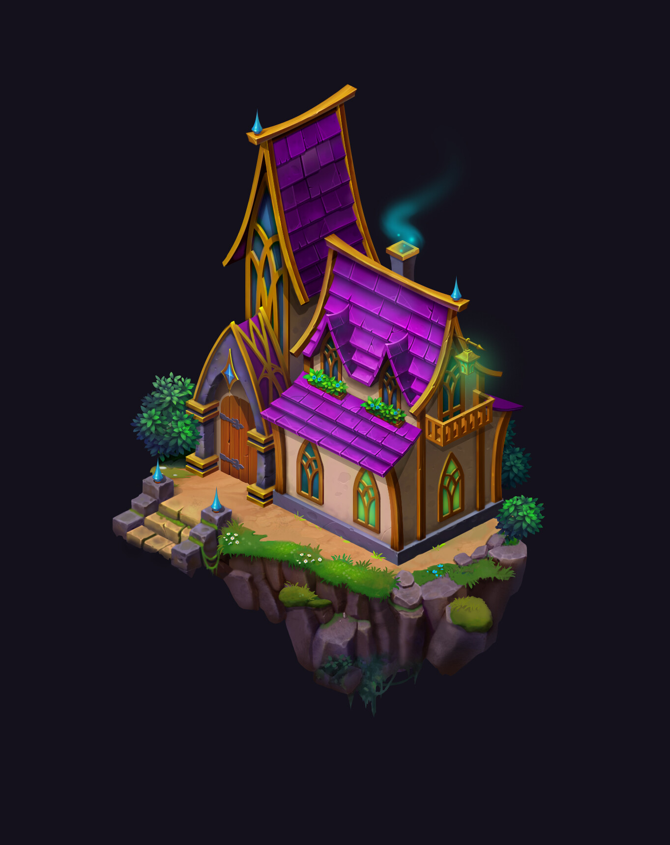 ArtStation - Wizard's house